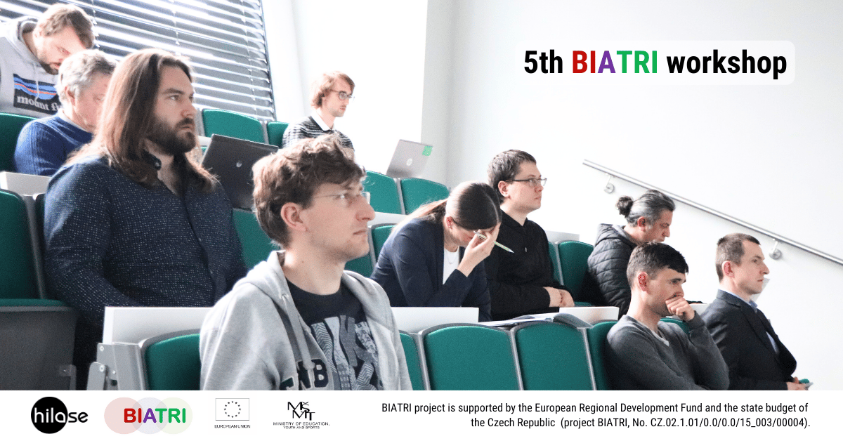5th BIATRI workshop 2023 – HiLASE